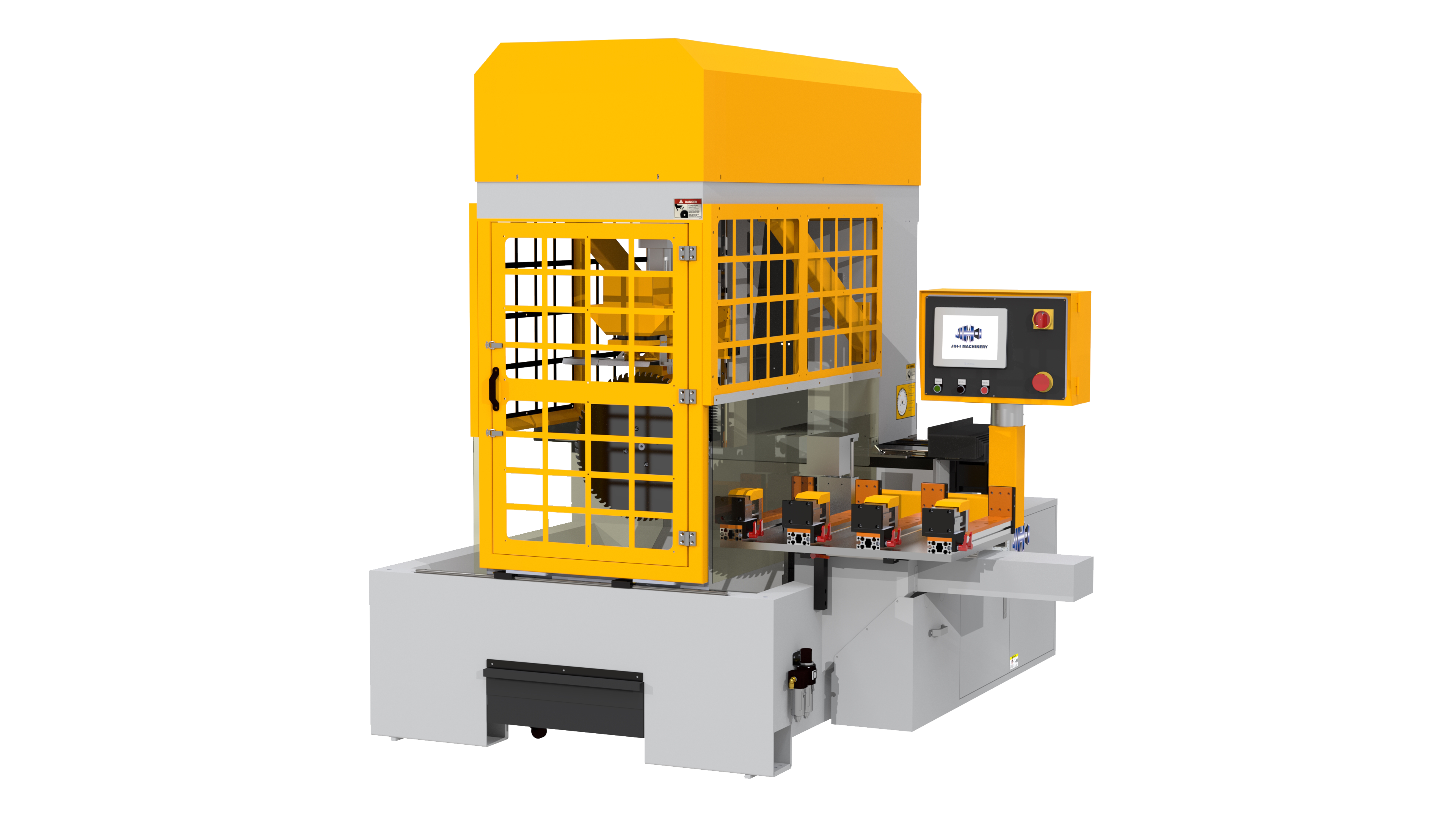 JIH-CNC 4S - 4 Axis CNC Sawing Machine